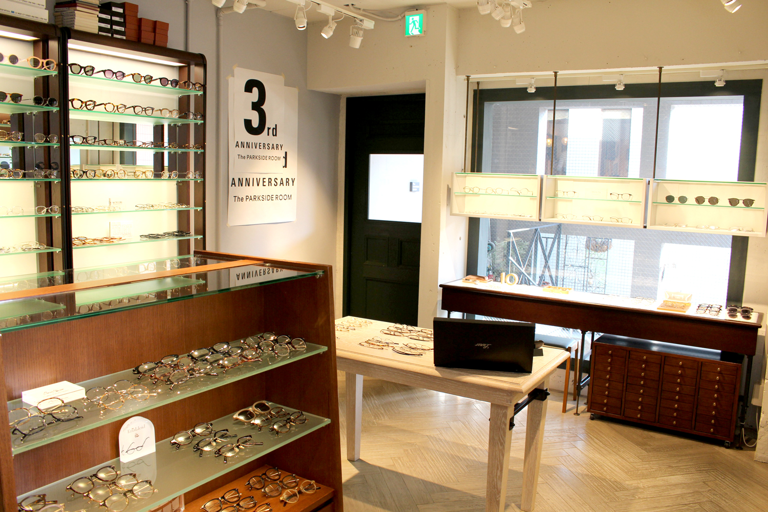 The PARKSIDE ROOM 3周年 | The PARKSIDE ROOM 吉祥寺｜メガネのSELECT SHOP